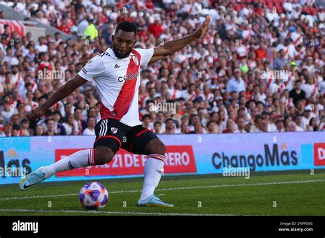 Miguel Borja River Plate Player Stock Photo Alamy