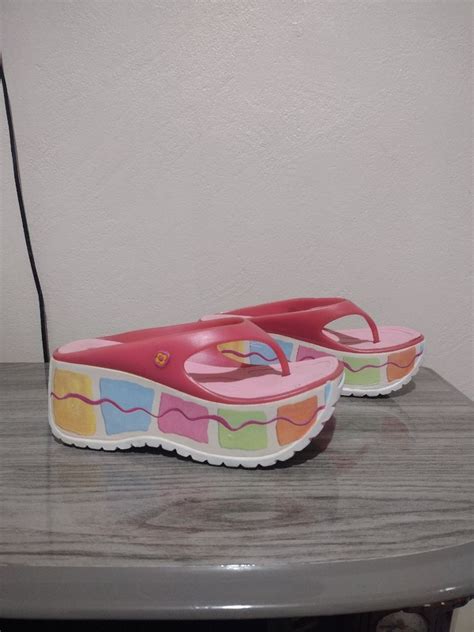 Chinelo Plataforma Dijean Lindo Sand Lia Feminina Dijean Usado Enjoei