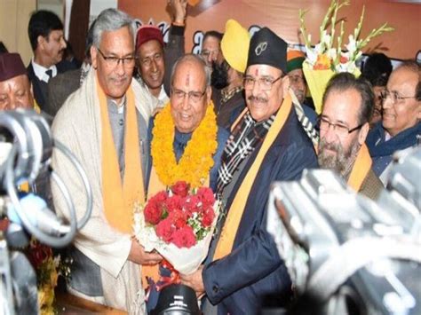 Banshidhar Bhagat Appointed New Uttarakhand Bjp President Takes Overs