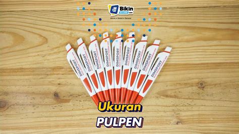 5 Ukuran Pulpen Yang Umum Digunakan