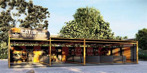 ตู้ล้างรถหยอดเหรียญ Catcarwash สำหรับเปิด ร้านล้างรถยนต์ มอเตอร์ไซค์
