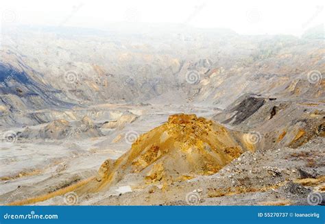 Gold And Copper Mining Stock Image Image Of Detail Danger 55270737