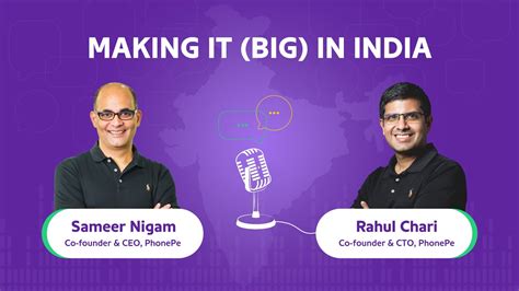 Making It Big In India With Sameer Nigam And Rahul Chari Youtube