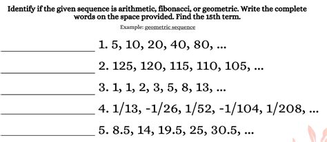 Identify If The Given Sequence Is Arithmetic StudyX