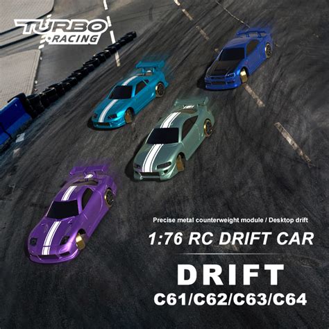 Turbo Racing C61 C62 C63 C64 C74 1/76 โมเดลรถแข่งบังคับวิทยุไฟฟ้า ขนาด ...
