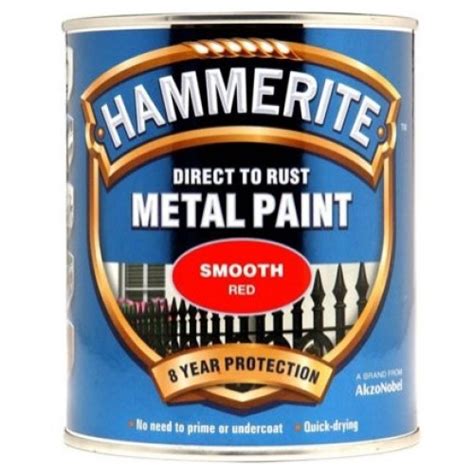 Hammerite Smooth Red 750ml