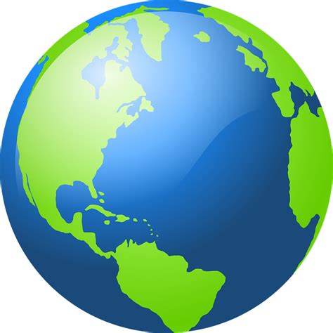 地球 世界 地図 Pixabayの無料ベクター素材