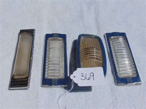 Studebaker Interior Dome Lights 4x Used Ziemer Hilbrands Auctions