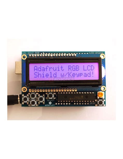 i2c lcd shield kit 16x2 rgb character display display arduino