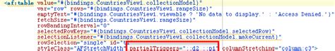 Born To Debug Column Button In A Read Only Table Edit In A Popup And