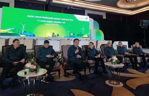 Gelar RUPST Adaro Energy ADRO Angkat Direktur Baru InfoBEI