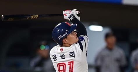 연타석포 폭발 국대 우타자 윤동희 장타력까지 보여줬다 스한 이슈人