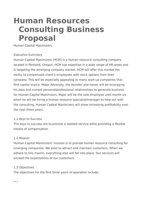 Free Printable Consulting Proposal Templates Word And Pdf