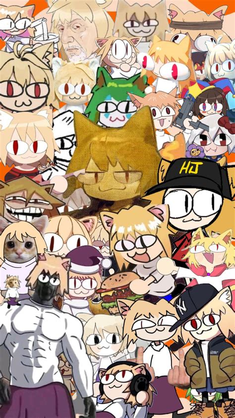 Buranya Necoarc Anime Meme Mecore Hell Apocolypse Cat In 2024