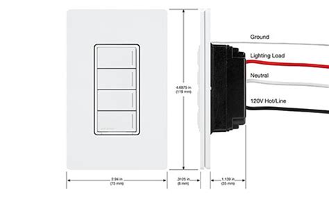 Lutron Radiora 3 Sunnata Rf 3 Button Keypad With Raise Lower Snap One