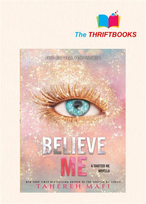 Believe Me By Tahereh Mafi Lazada PH