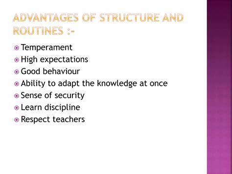 Structures And Routines In A Multigrade Classroom Pptx