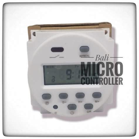 Jual Time Digital Programable 220V DC Switch Auto ON OFF Kota Denpasar Bali Micro Controller