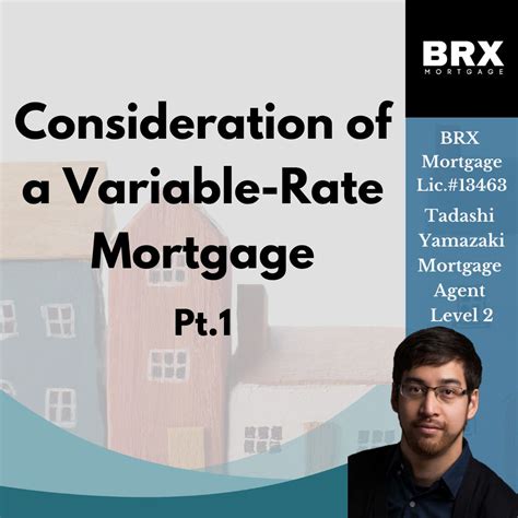 Tadashi Yamazaki On Linkedin A Variable Rate Mortgage Can Be A Great Option To Serve Your Needs