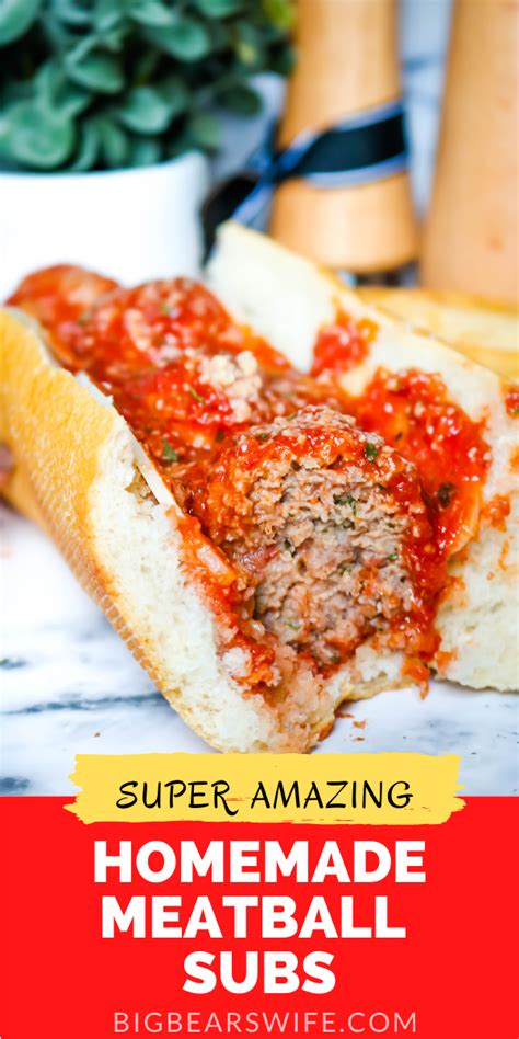 Homemade Meatball Subs Amazing Like Firehouse Subs Meatball Subs