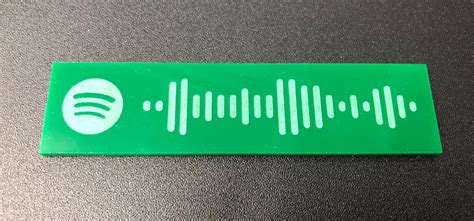 Laser Engrave Spotify Codes 7 Steps Instructables