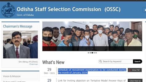 OSSC Release Recruitment Exam Schedule For January At Ossc Gov In Hindustan Times