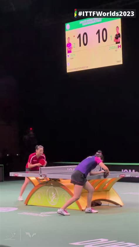 World Table Tennis On Twitter This Crowd Response For Shin Yubin Was