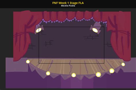 FNF Week 1 Stage FLA Modding Tool for Friday Night Funkin' | FNF Modding Tools