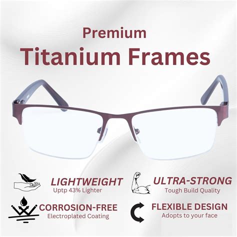 Redex Stylish Rectangular Unisex Red Color Half Rim Frame Jk Opticals