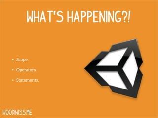 Unity Clinic Unityscript Basics Part Ppt