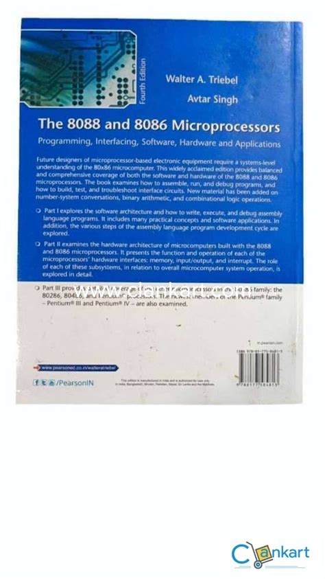 Buy The 8088 And 8086 Microprocessors 4th Ed Book By Walter A Triebel