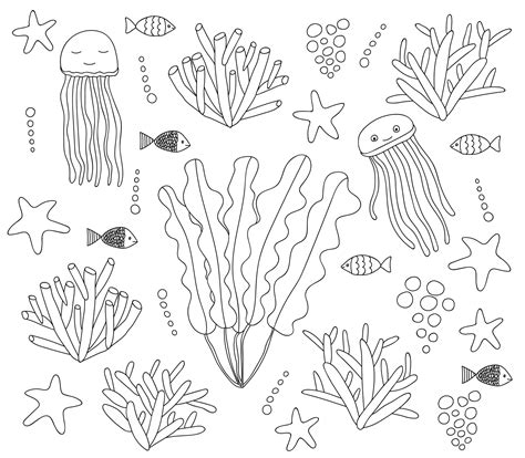 Seagrass Coloring Pages Seagrass Coloring Pages Aeliana Coloring Pages