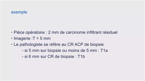 Cancers Du Sein Nouvelle Classification Tnm 8è édition Ajcc Ppt