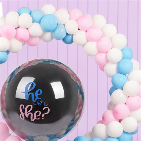 Order Gender Reveal Party Balloon Arrangment Online Same Day Delivery