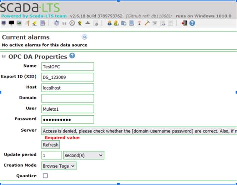 OPC DA Data Source Issue 2498 SCADA LTS Scada LTS GitHub