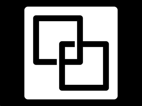 Free Nested Squares Shape Logo Template Vector Download Logowik