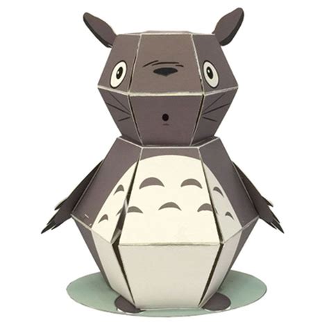 Diy Paper Dharuki Nakamura Paper Toys Chinchilla My Neighbor Totoro