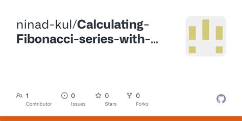 Github Ninad Kulcalculating Fibonacci Series With Matrix Multiplication