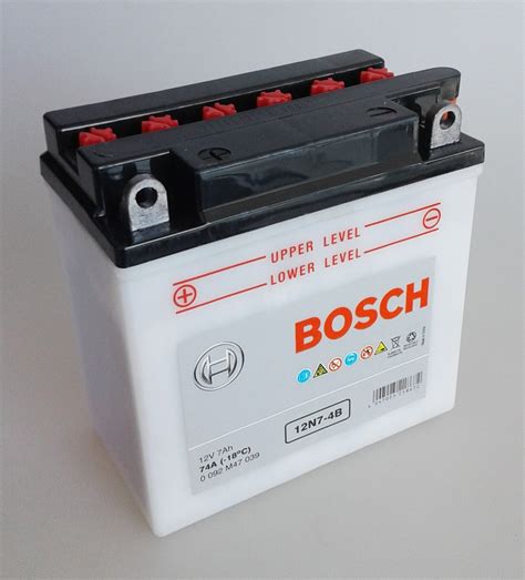 Bateria Bosch Moto Con Acido 12v 7ah 135x75x133 12n7 4a Pi 2 075