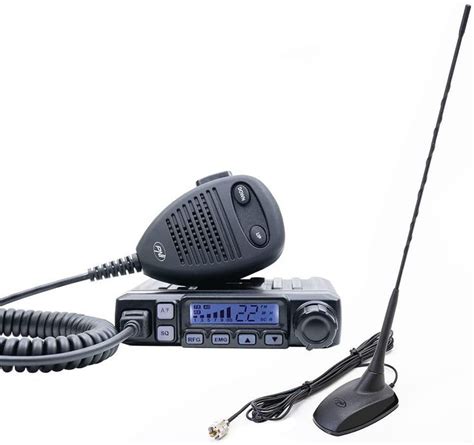 Radio CB PNI Escort HP 7120 ASQ RF Gain 4W 12V And CB PNI Extra 48 Antenna With Magnet