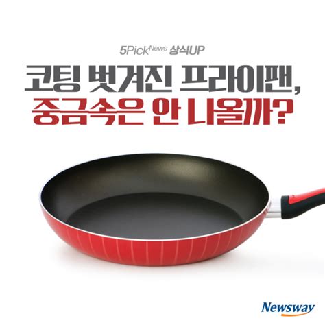 코팅 벗겨진 프라이팬 중금속은 안 나올까 뉴스웨이
