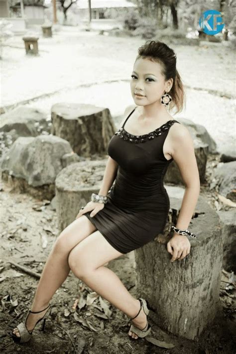 Miss Myanmar Nang Khin Zayar In Stunning Black Fashion Photoshoot