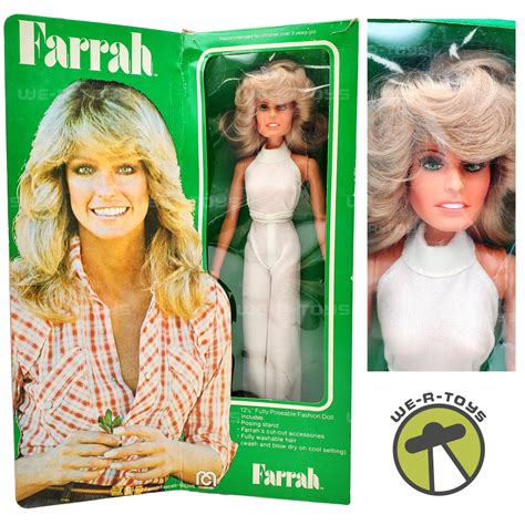 Farrah Fawcett Poseable 1225 Doll Mego With Cut Out Accessories 1977