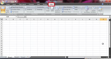 Cara Memunculkan Dan Menghilangkan Formula Bar Di Excel 2007 Tutorial Microsoft Office