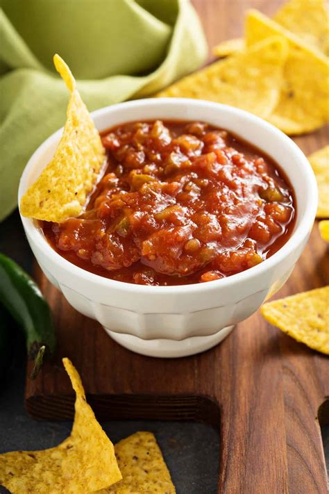 Restaurant Style Salsa The Country Cook