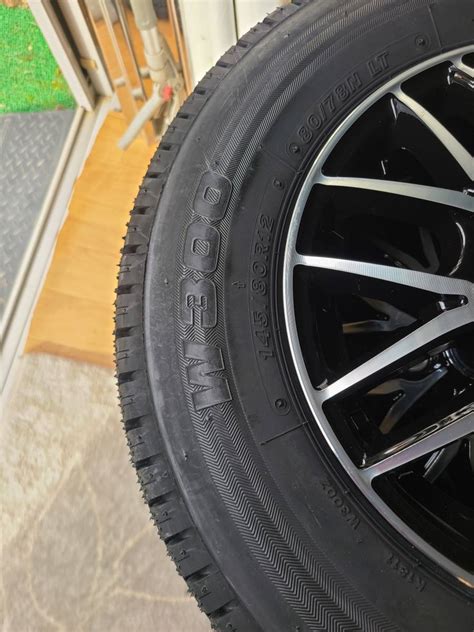 Yahooオークション 軽自動車用 ブリジストンスタッドレスタイヤ