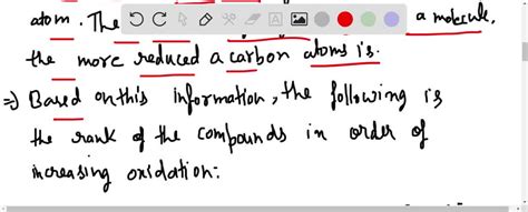 Rank The Following Compounds In Order Of Increasing Oxidation State