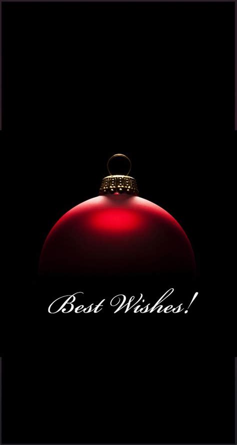 Best Wishes Christmas Ornament