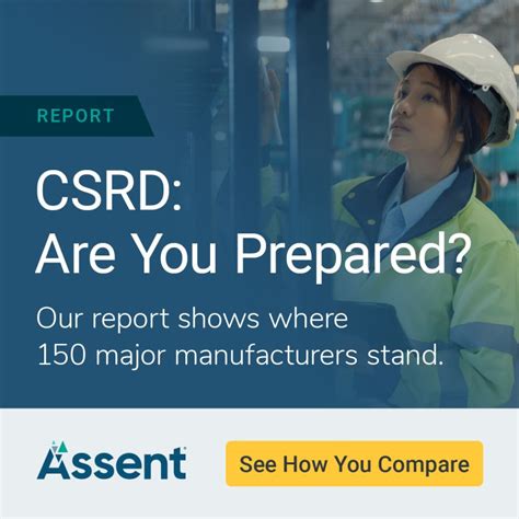 Csrd Readiness Report Evaluating Sustainability Reporting In Manufacturing Assent