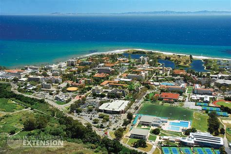Download Drone Shot Ucsb Campus Wallpaper